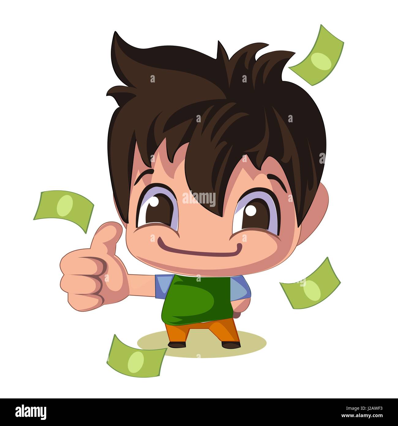 Candy salesman Stock Vector Images - Alamy