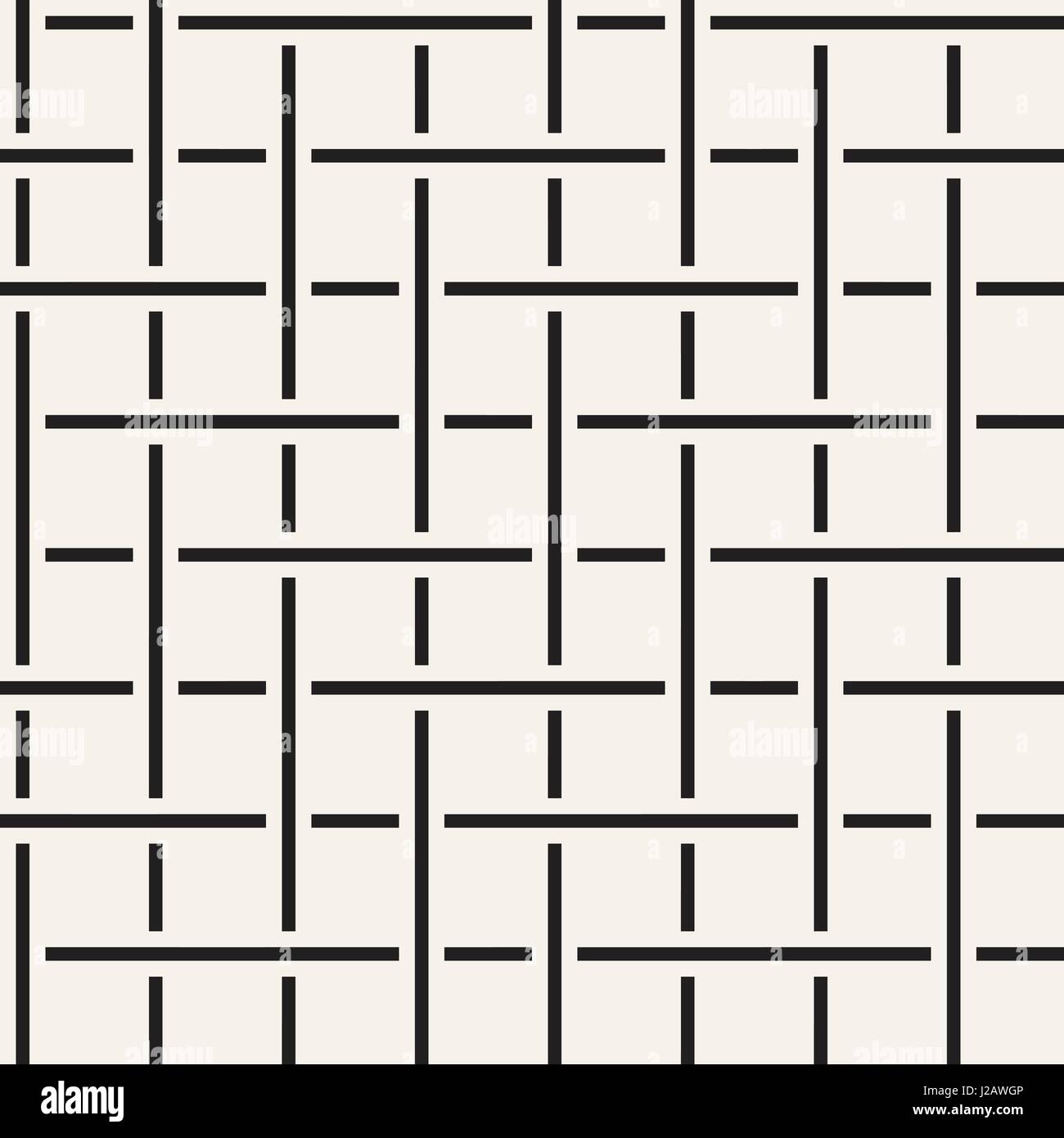 Seamless woven stripes lattice pattern. Modern stylish texture ...