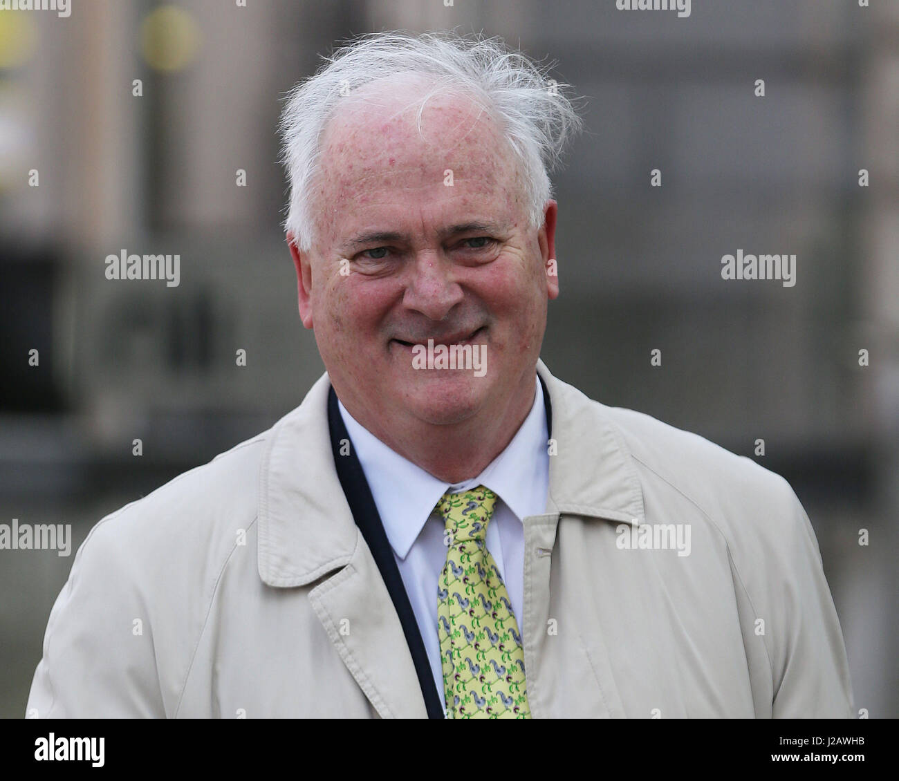 Former Taoiseach John Bruton arrives at Leinster House, Dublin, to ...