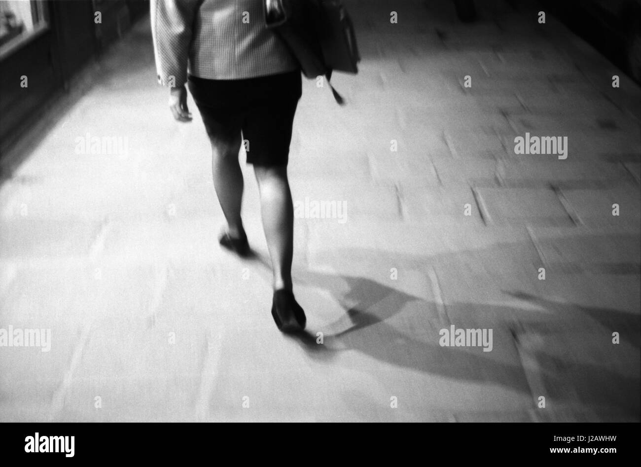 Front view walking female legs hi-res stock photography and images - Alamy