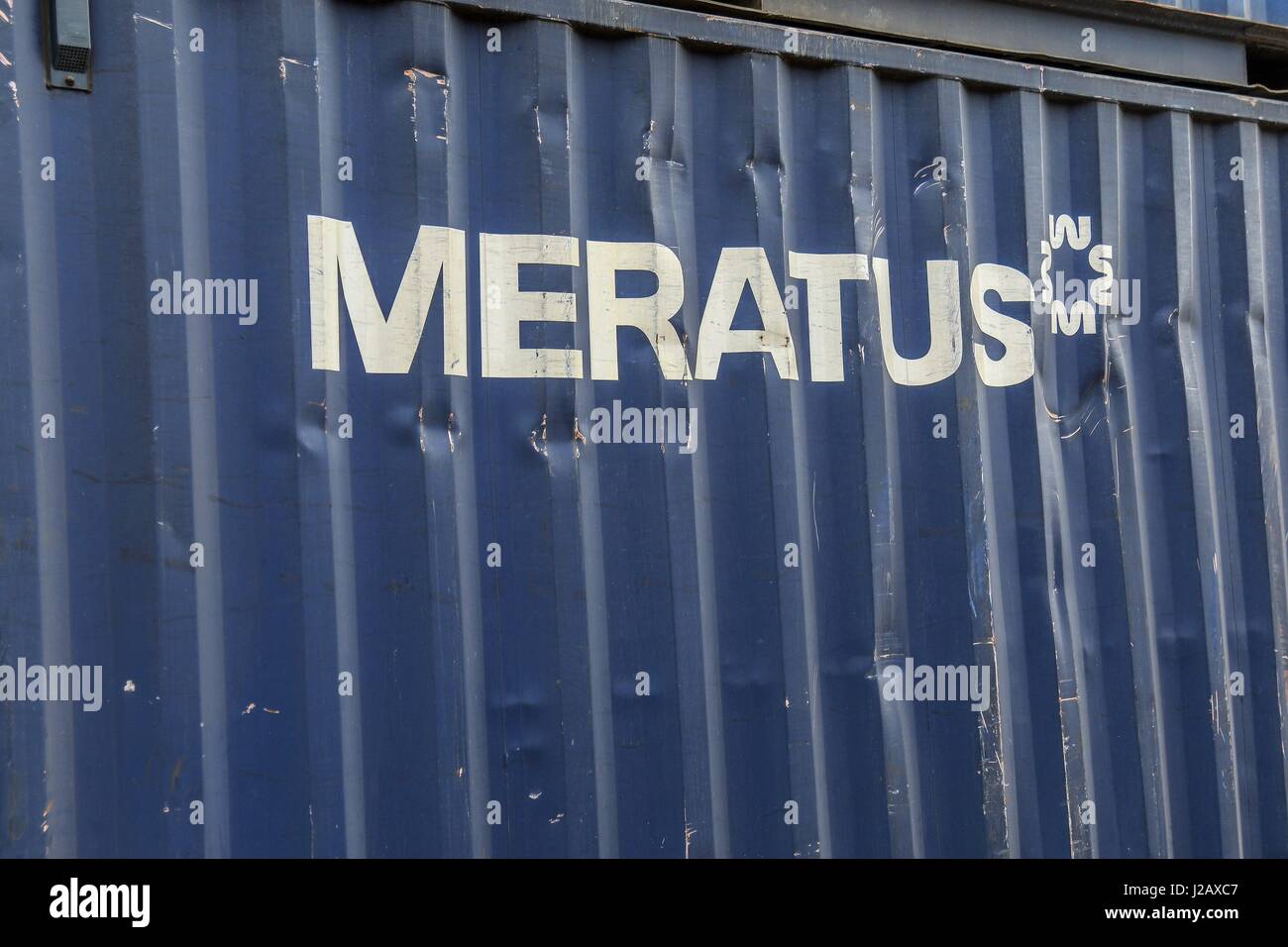 Container harbour in Dili, Timor-Leste, Dec. 31, 2016. | usage ...