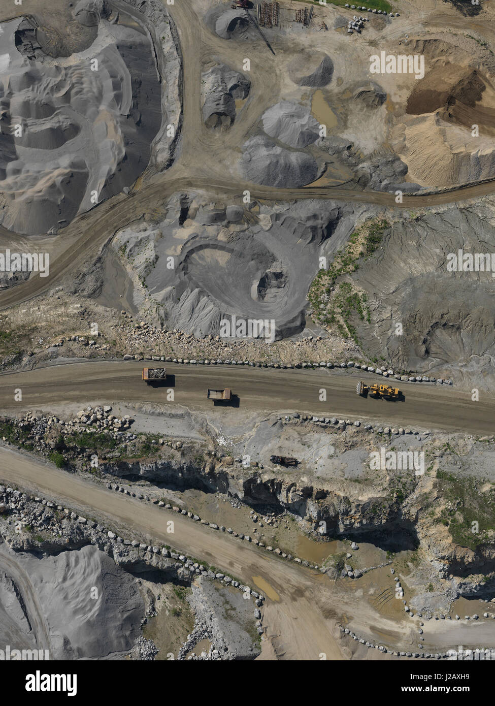 Open pit mine aerial hi-res stock photography and images - Alamy