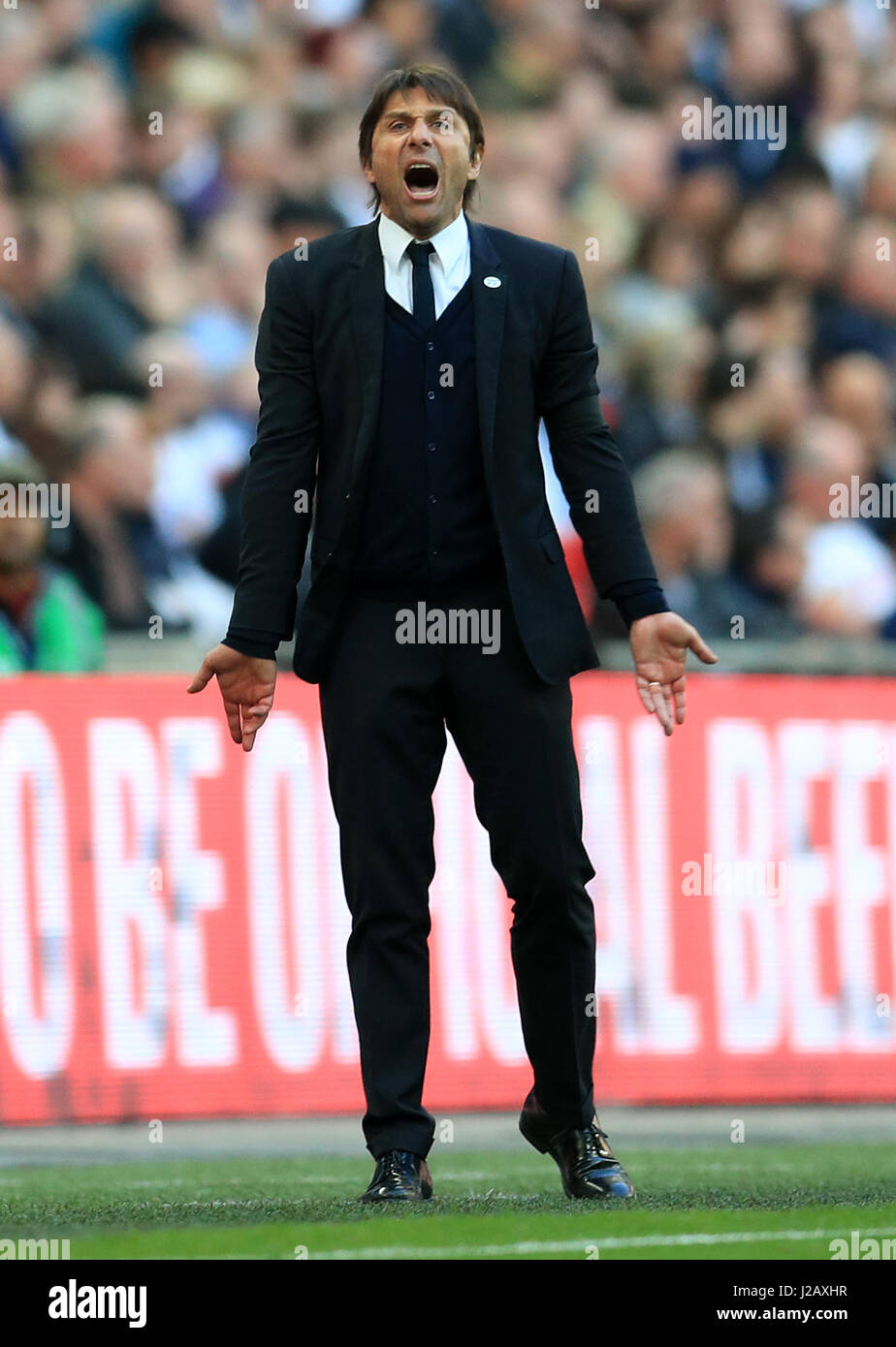 Chelsea manager Antonio Conte Stock Photo - Alamy