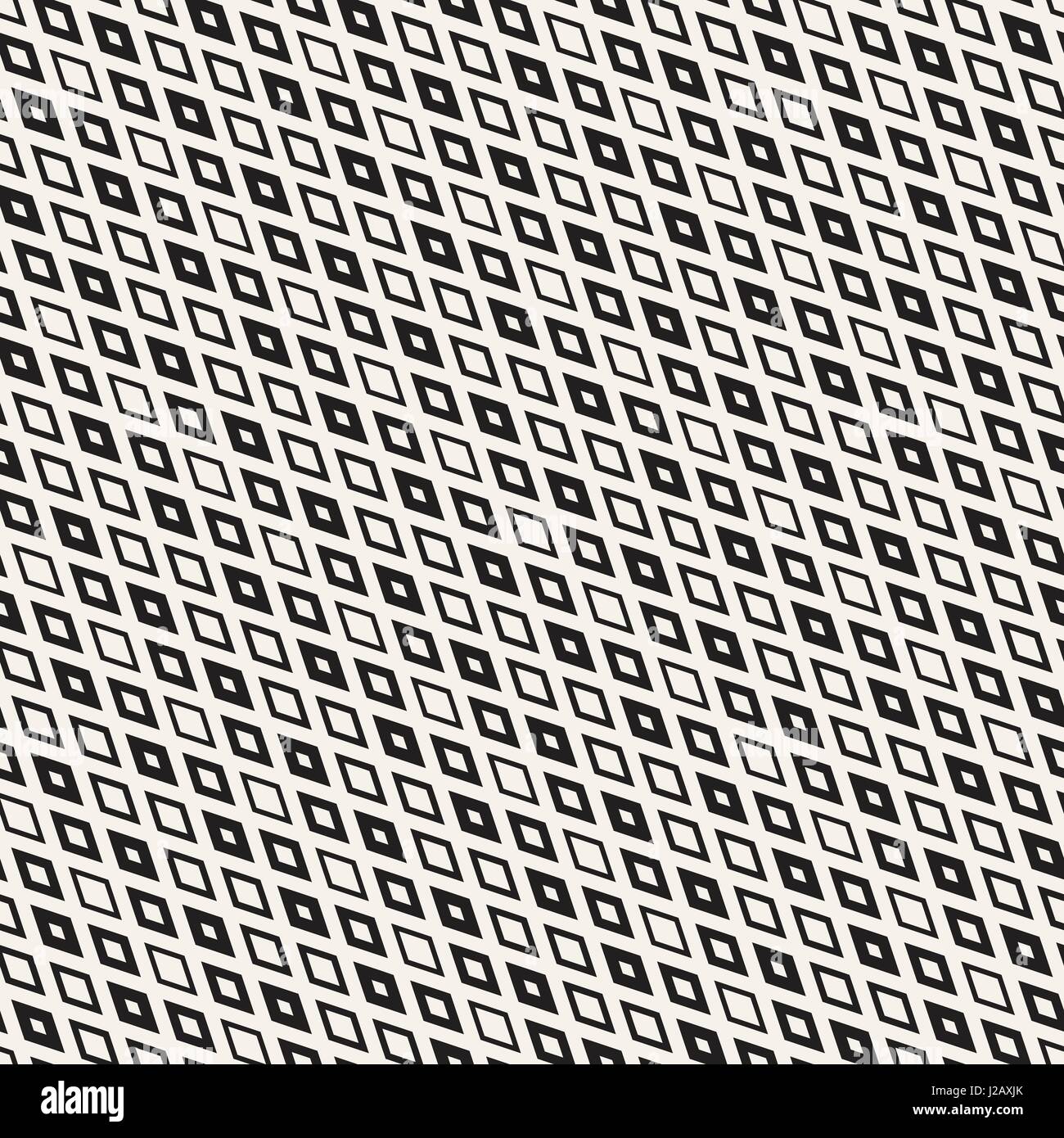 Repeating Geometric Rectangle Tiles. Stylish Monochrome Lattice. Vector ...