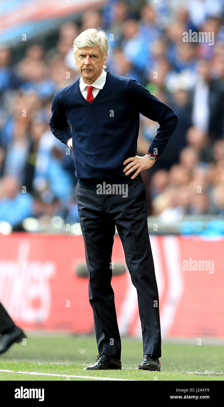 Arsenal manager Arsene Wenger Stock Photo - Alamy