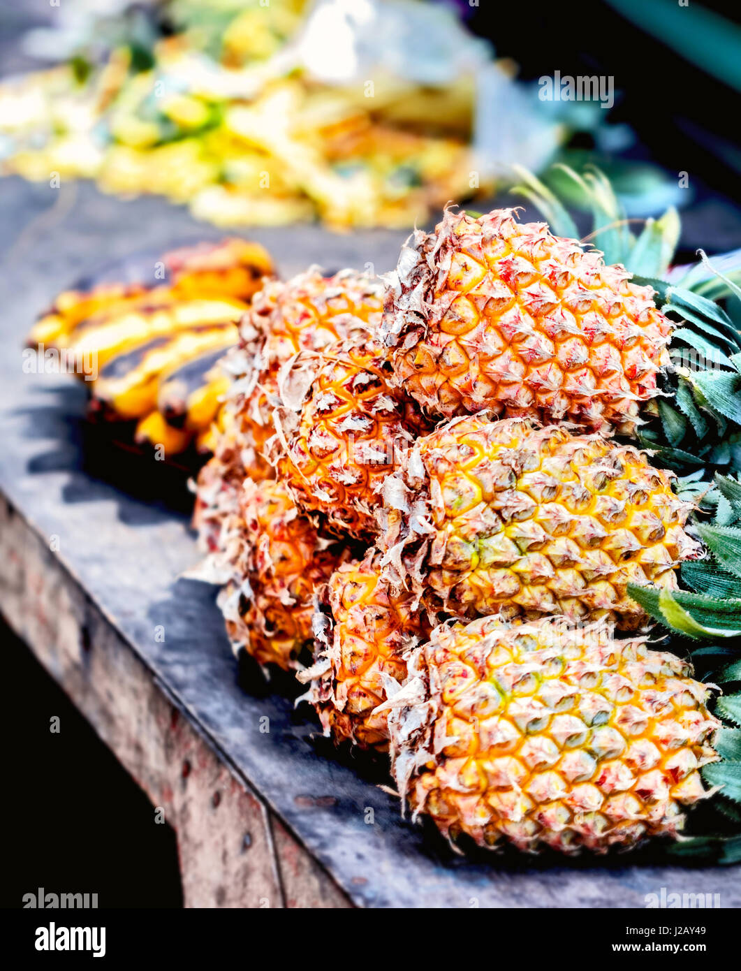 Happy pineapple hi-res stock photography and images - Alamy