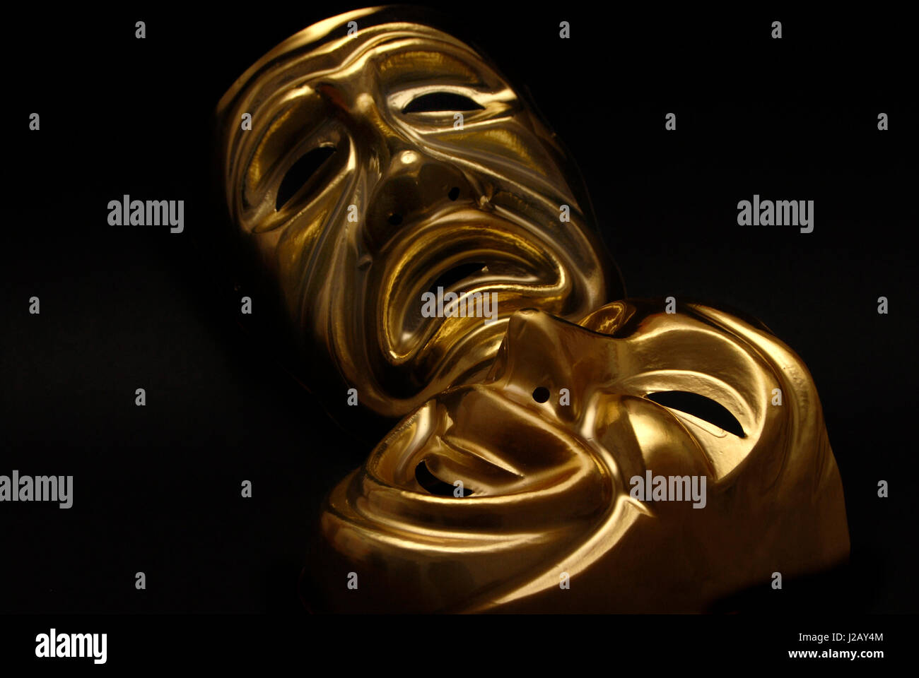 Theatre Masks Happy And Sad High Resolution Stock Photography and ...