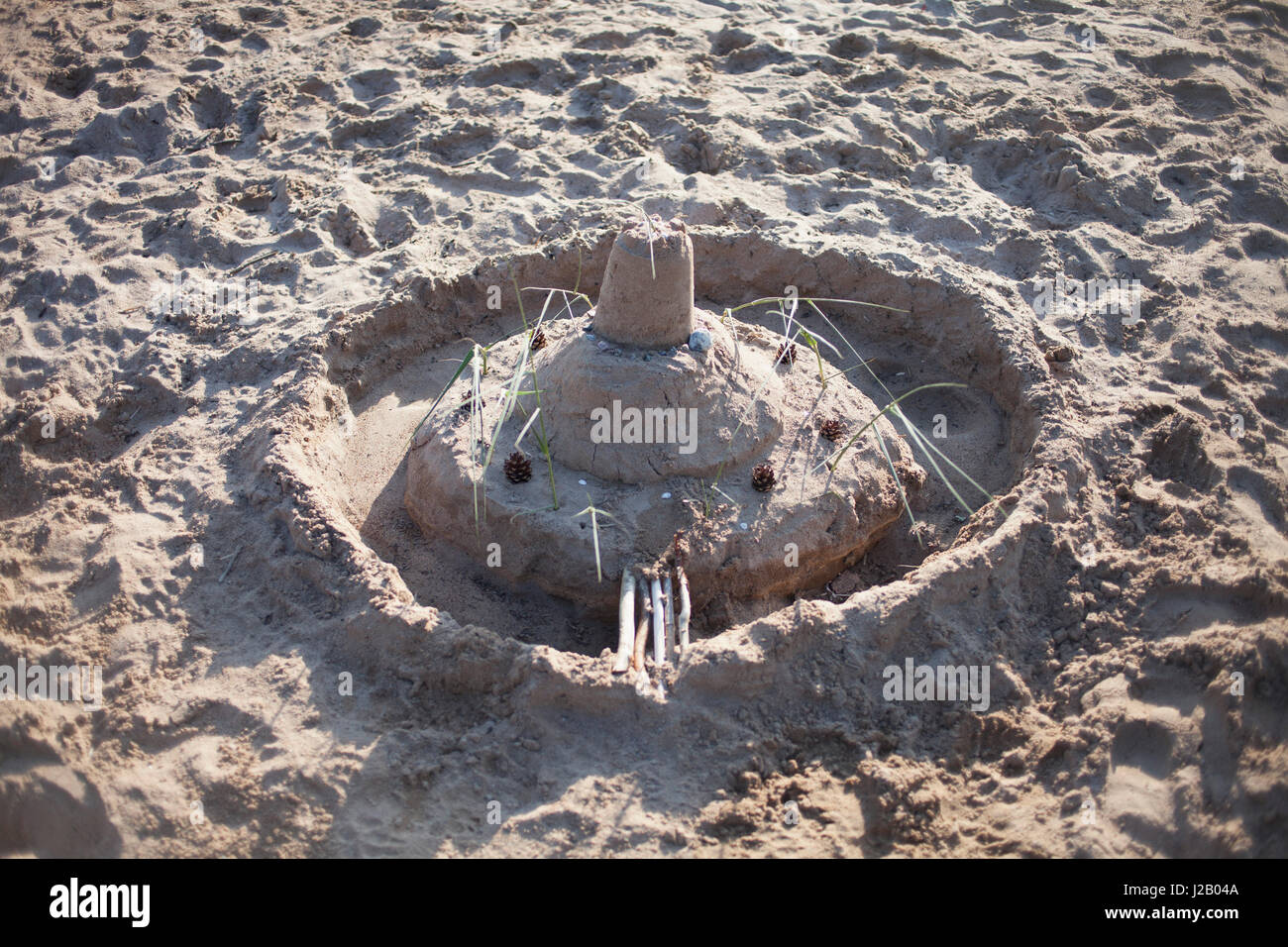 Sandcastle structure hi-res stock photography and images - Alamy