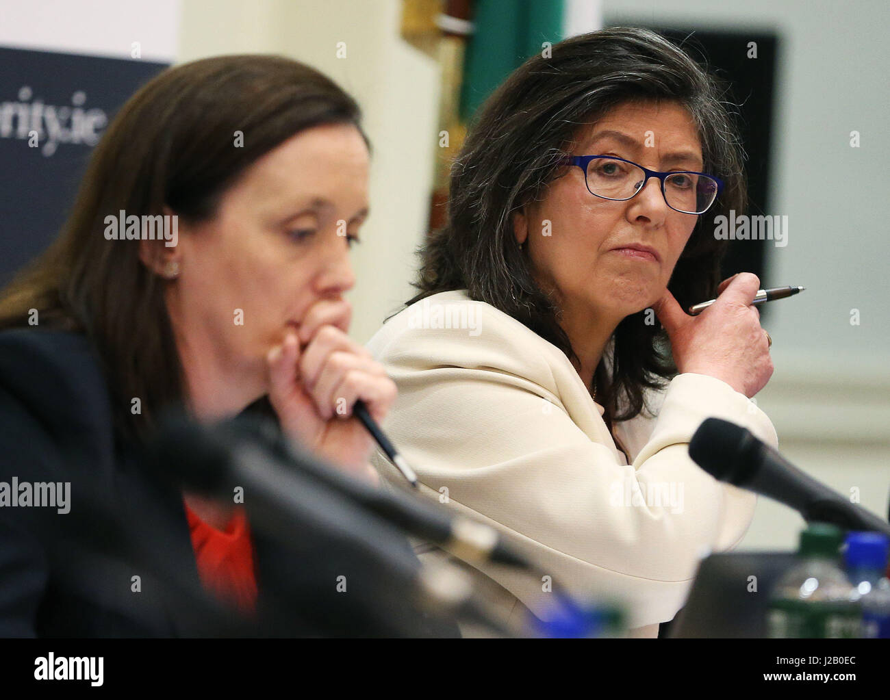 Policing Authority Chairperson Josephine Feehily at Dublin Castle ...