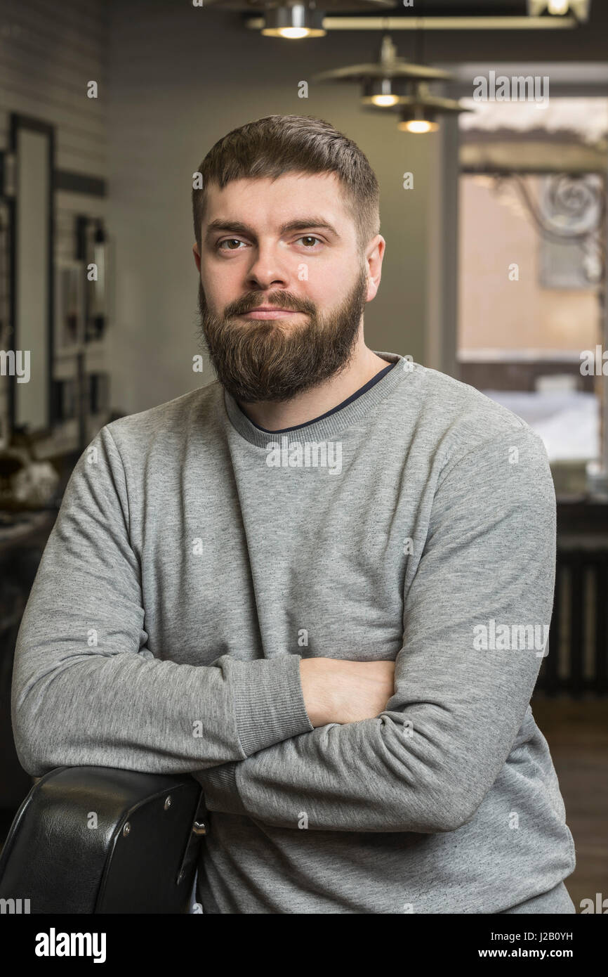 Hairdresser salon portrait hi-res stock photography and images - Alamy