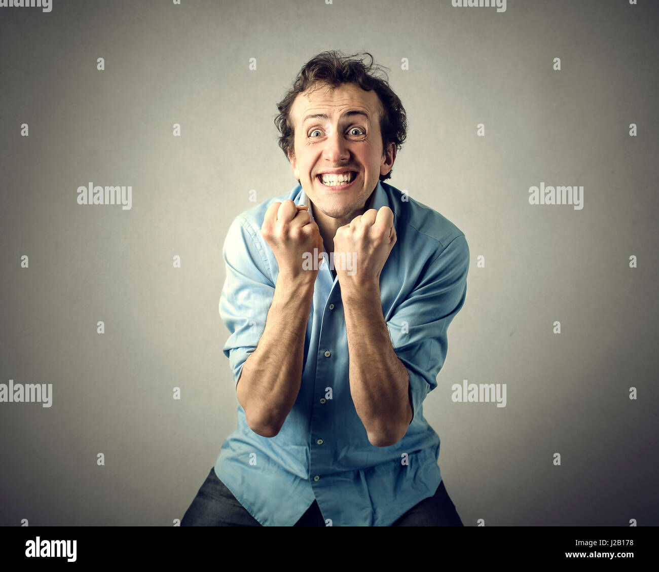 Man feeling successful Stock Photo - Alamy