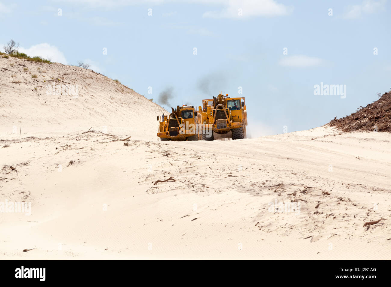 Coupled earth working machine hi-res stock photography and images - Alamy