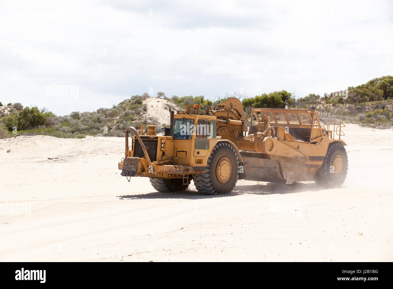 Coupled earth working machine hi-res stock photography and images - Alamy