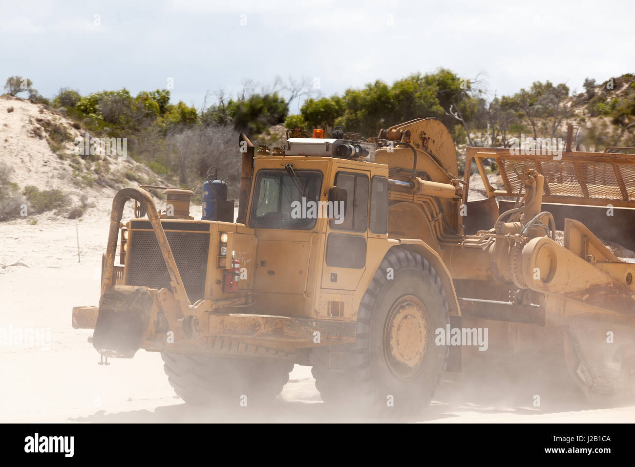 Coupled earth working machine hi-res stock photography and images - Alamy