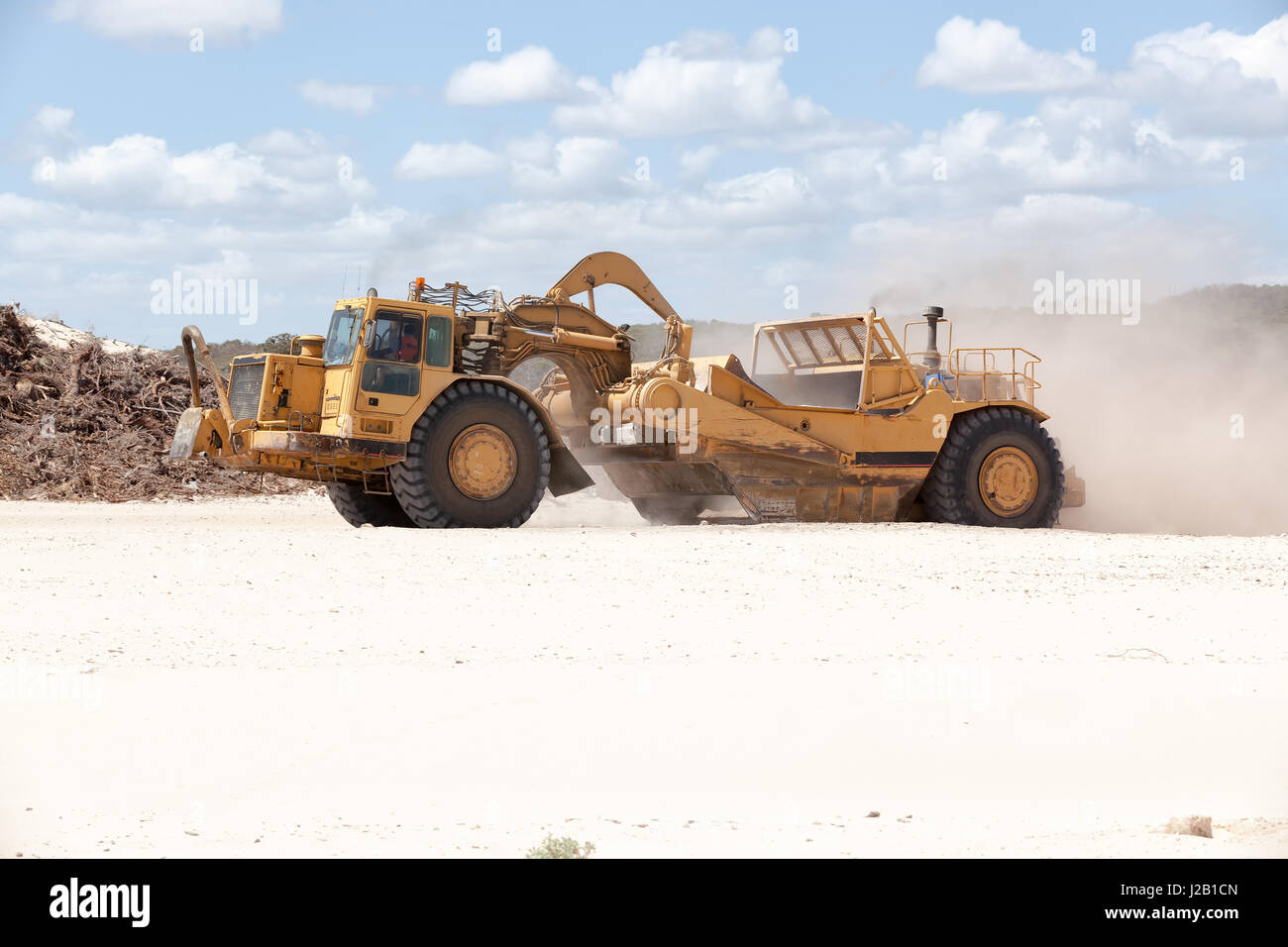 Machine Pushing Earth High Resolution Stock Photography and Images - Alamy