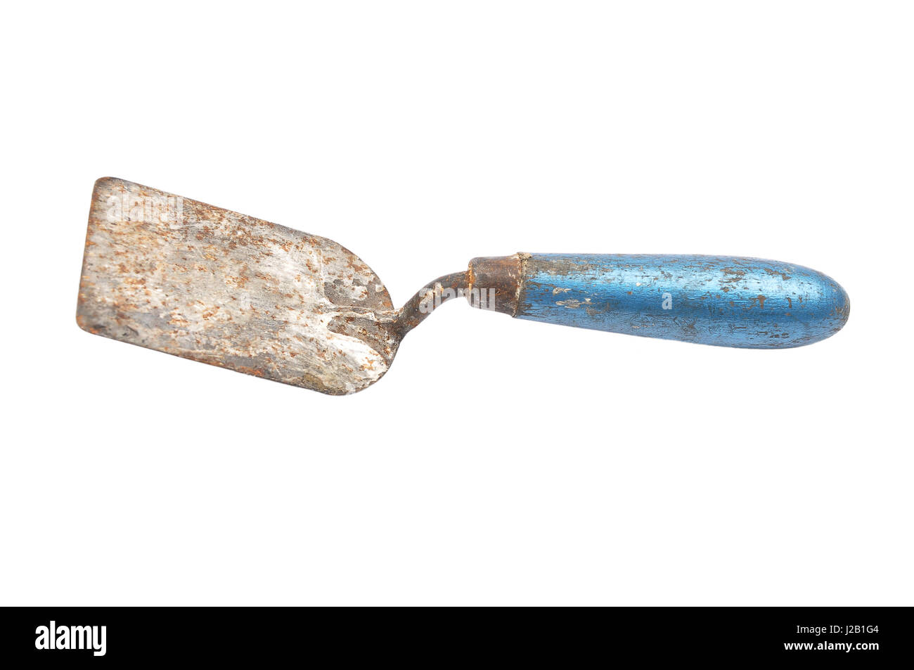 Trowel on white Stock Photo - Alamy