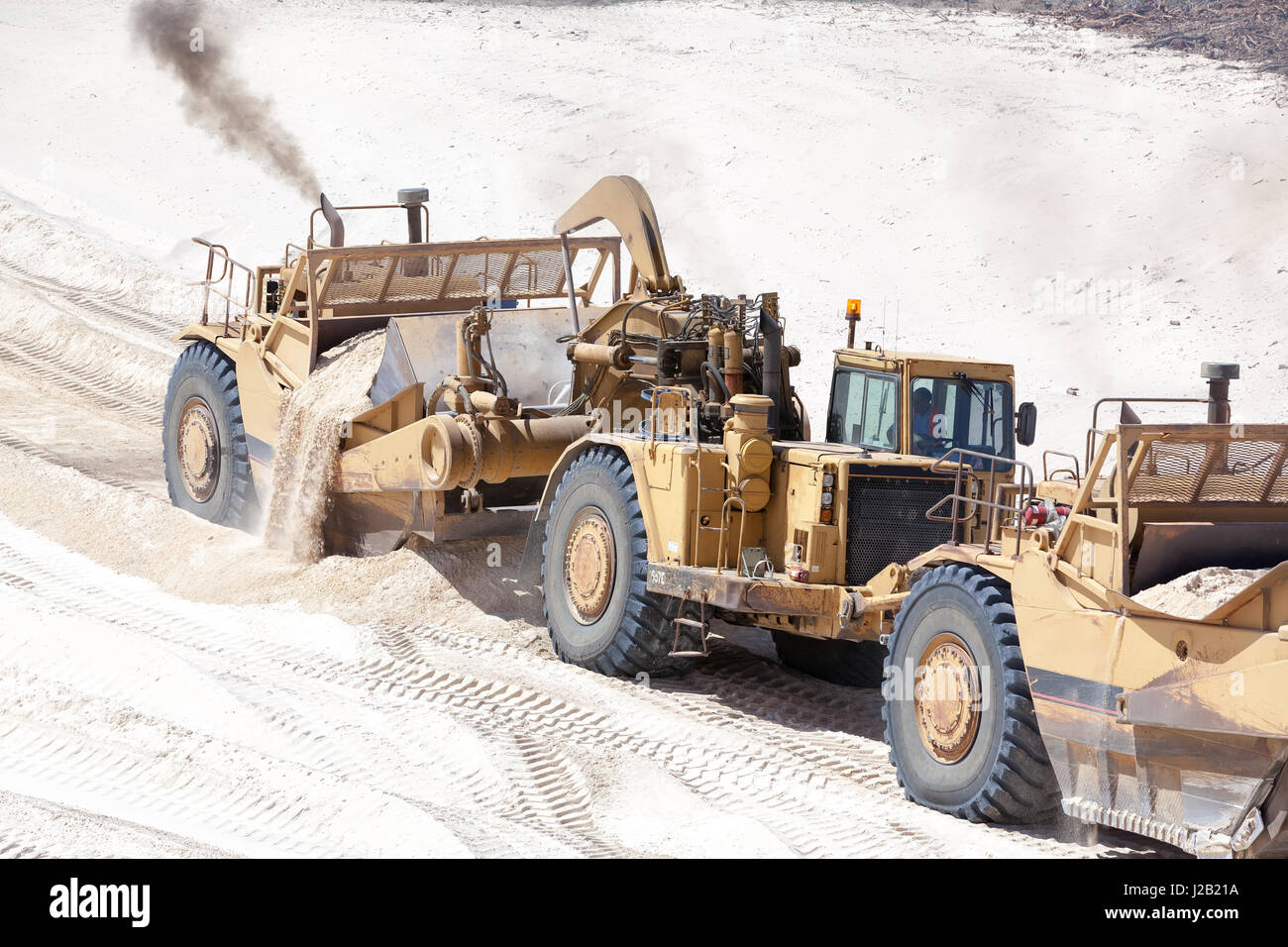 Coupled earth working machine hi-res stock photography and images - Alamy