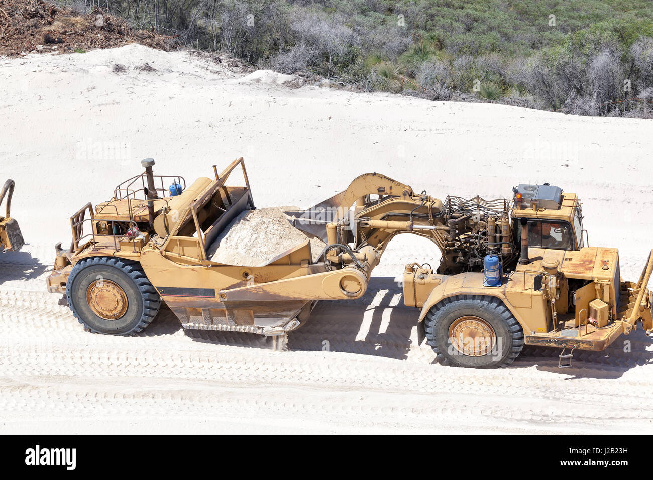 Earth Moving Machines Machinery Equipment High Resolution Stock ...