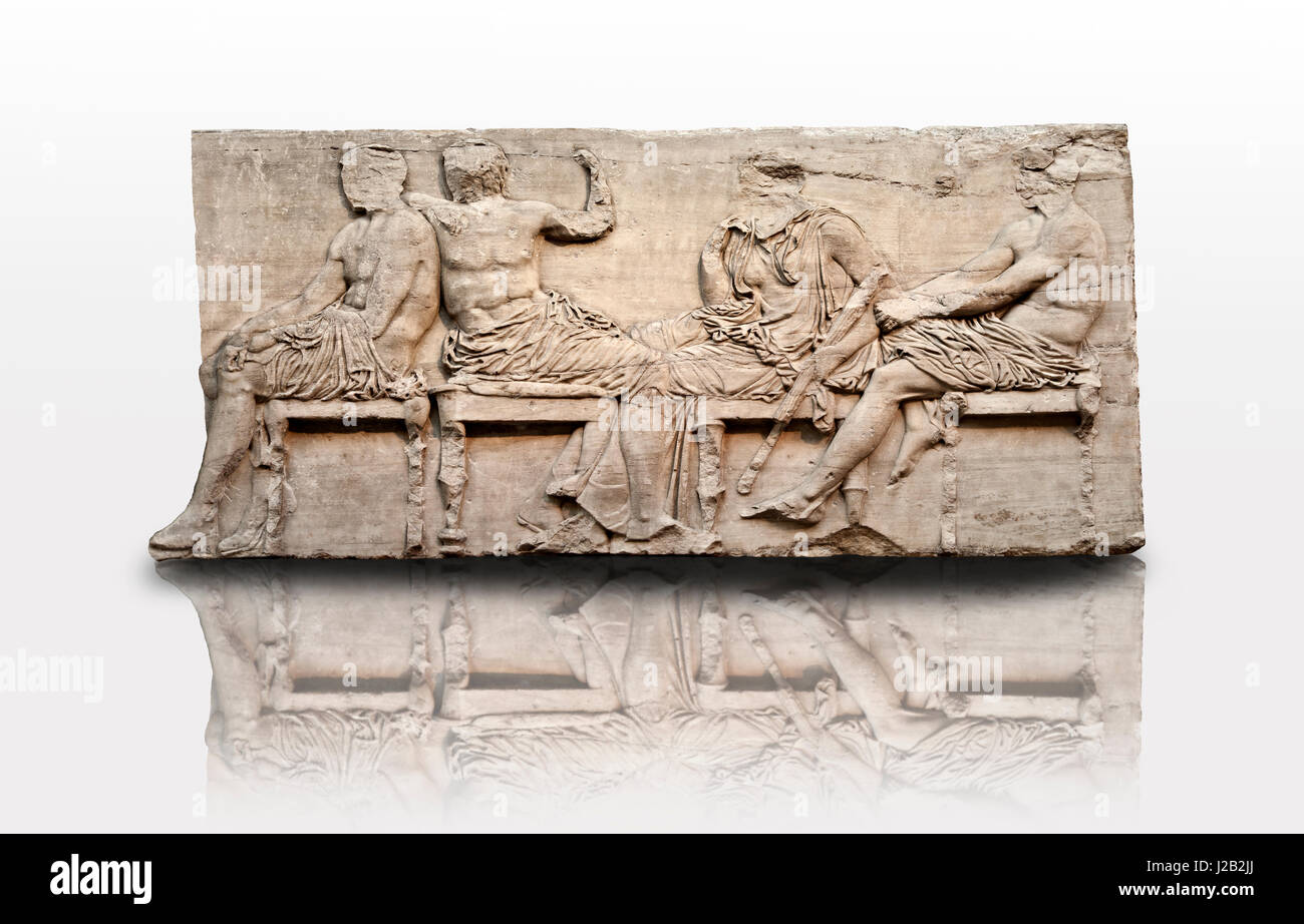 Parthenon frieze acropolis museum hi-res stock photography and images ...