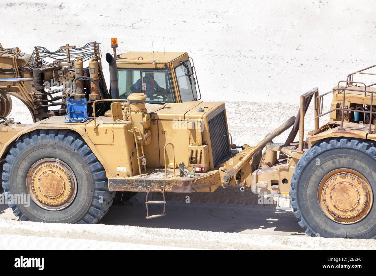 Coupled earth working machine hi-res stock photography and images - Alamy