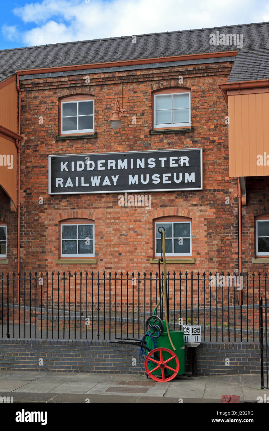 Kidderminster railway museum hi-res stock photography and images - Alamy
