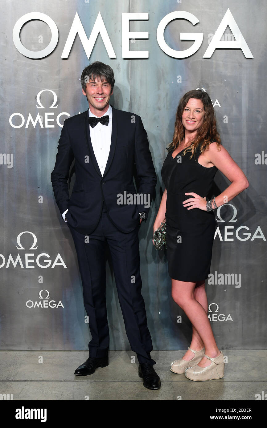 Professor Brian Cox and partner Gia Milinovich attending the Lost in ...