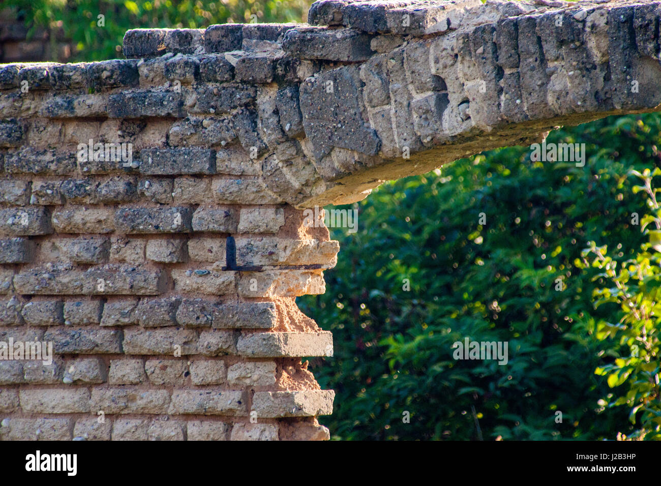 Old wall, fallen plaster Stock Photo - Alamy