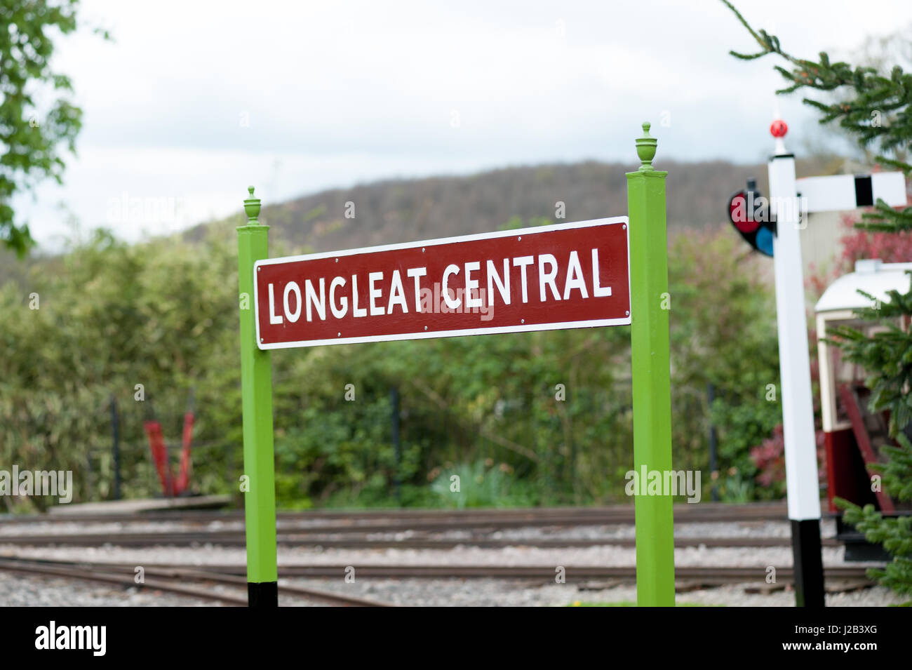 Longleat railway train hi-res stock photography and images - Alamy