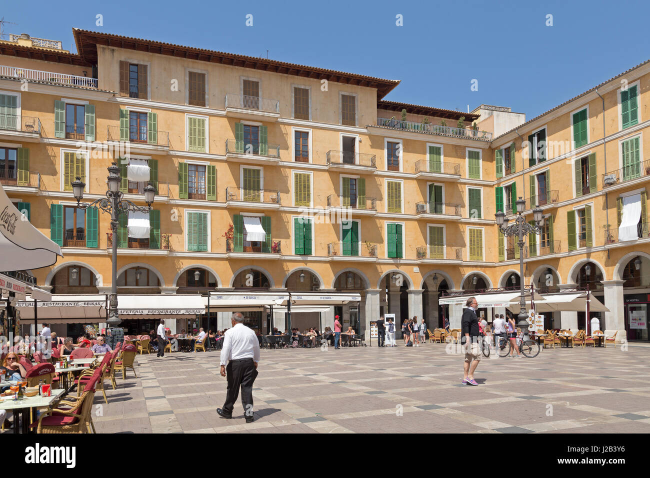 Placa Major in Palma de Mallorca, Spain Stock Photo - Alamy