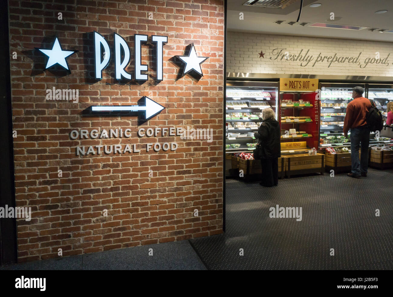 Branch pret manger sandwich chain hi-res stock photography and images ...
