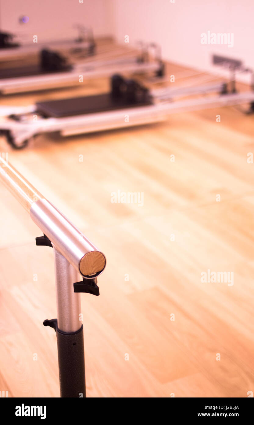 Pilates exercise training and flexibility stretching bar equipment in ...
