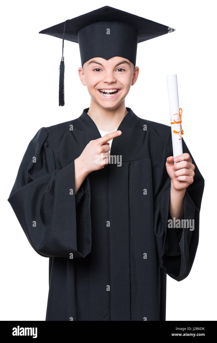 Graduated man hi-res stock photography and images - Alamy