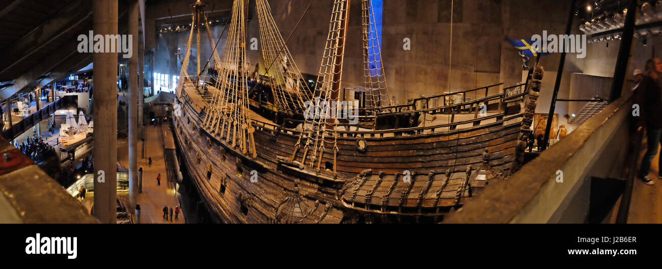 Vasa ship inside vasa museum hi-res stock photography and images - Alamy