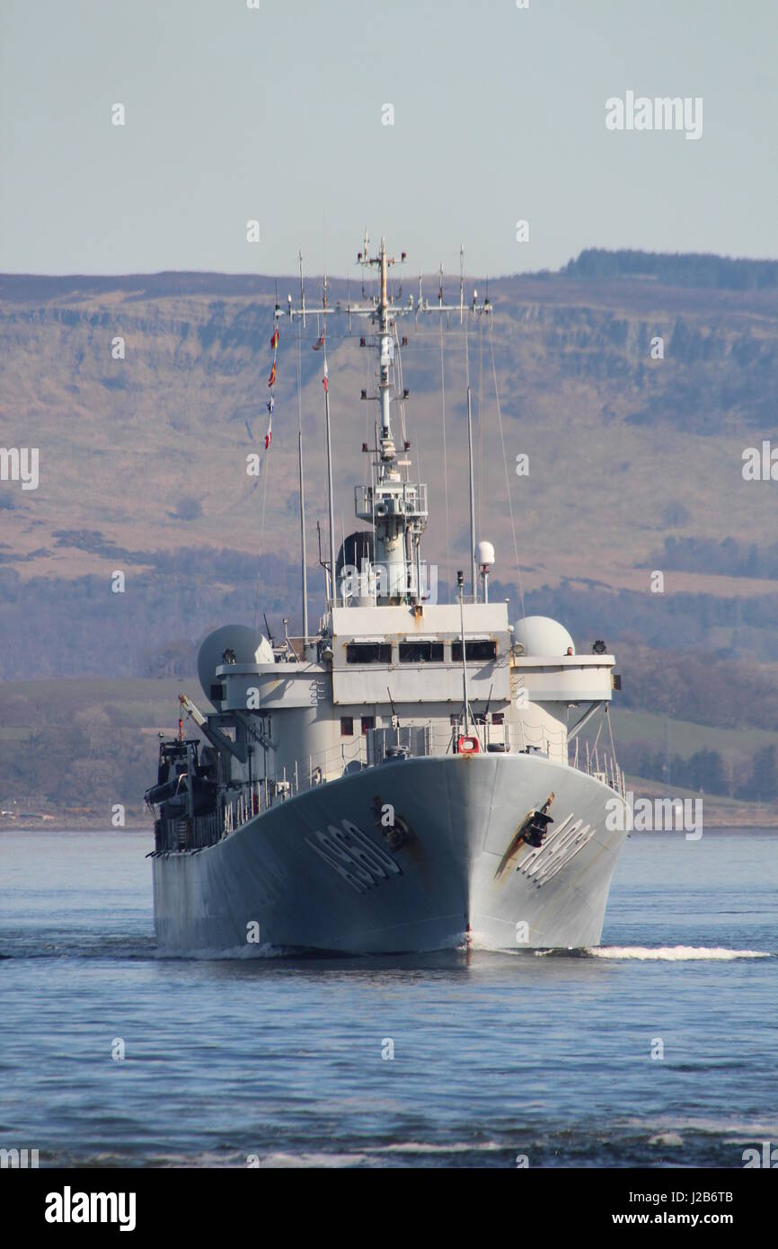 BNS Godetia (A960), a command and logistical support vessel of the ...