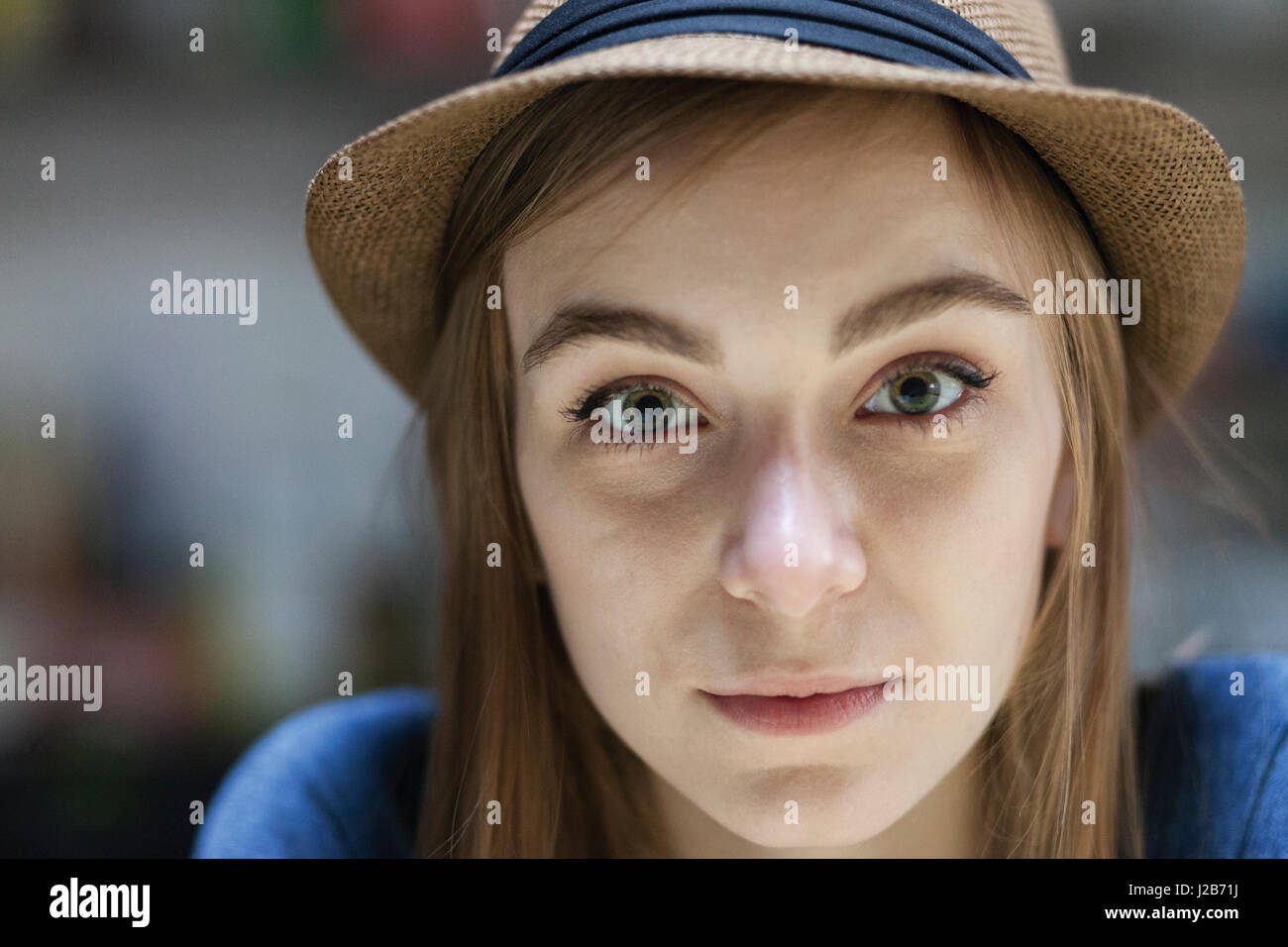 Cool caucasian young female artist hi-res stock photography and images ...