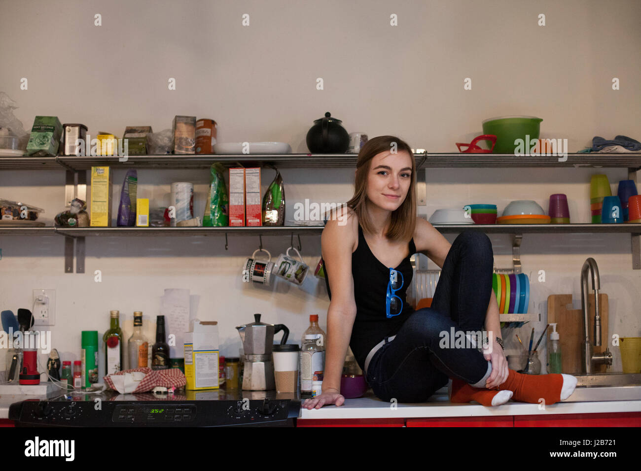 Portrait of a young artist Stock Photo - Alamy