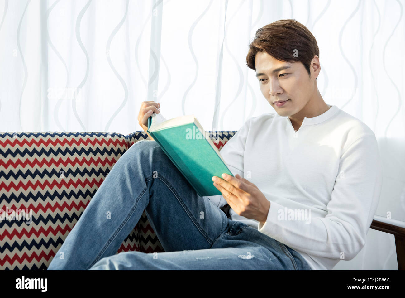 Resting reading hi-res stock photography and images - Alamy