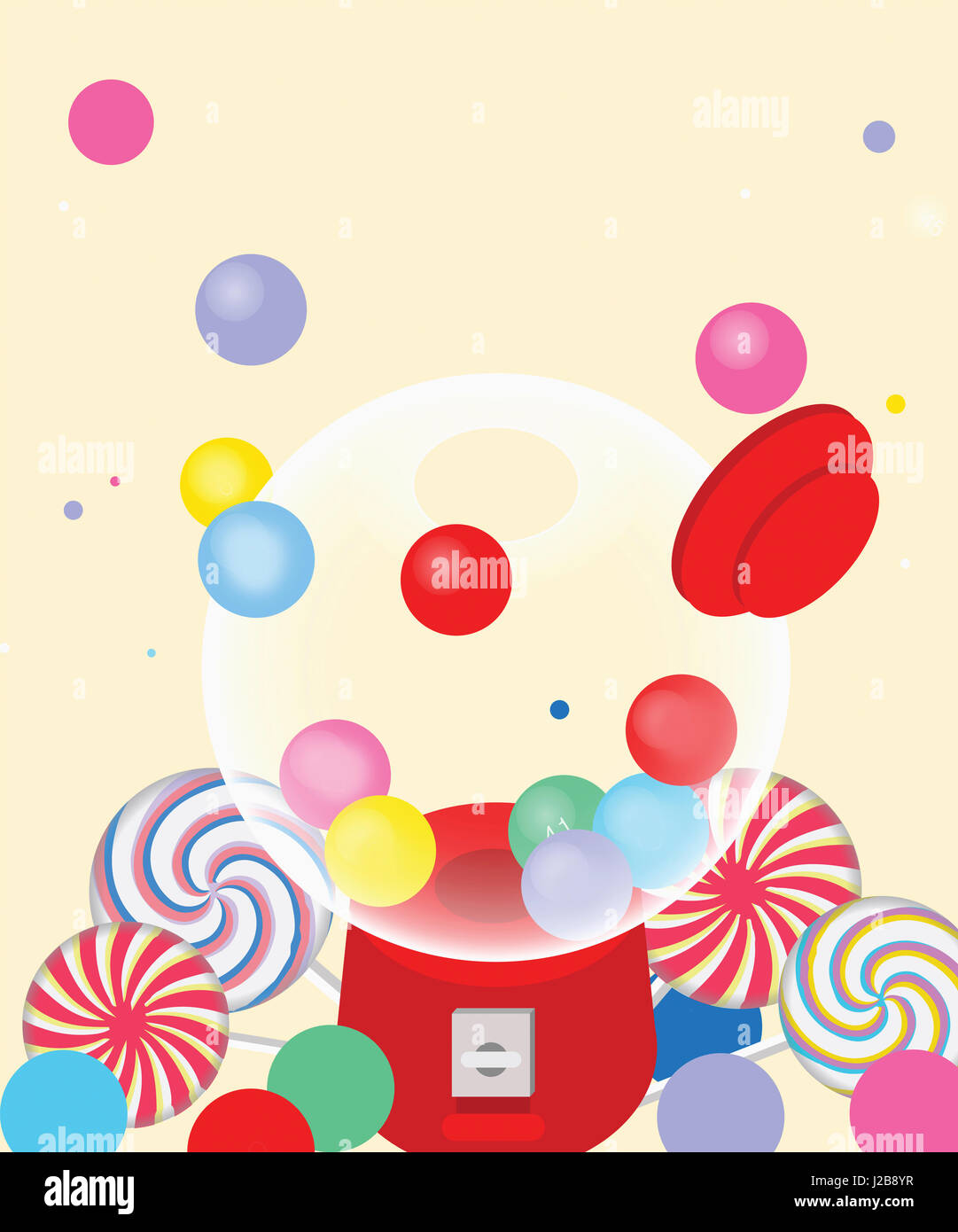 Event with candies Stock Photo - Alamy