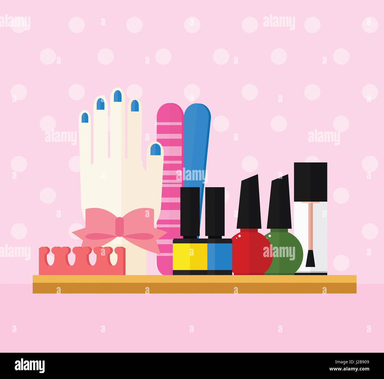 Objects for nail artist Stock Photo - Alamy