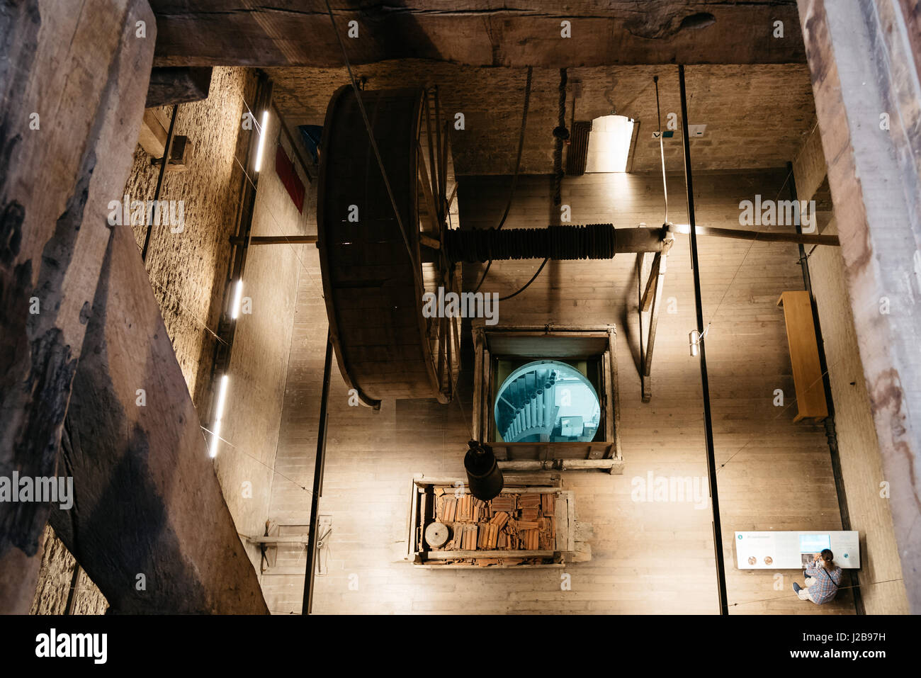 Carillon bell mechanism hi-res stock photography and images - Alamy