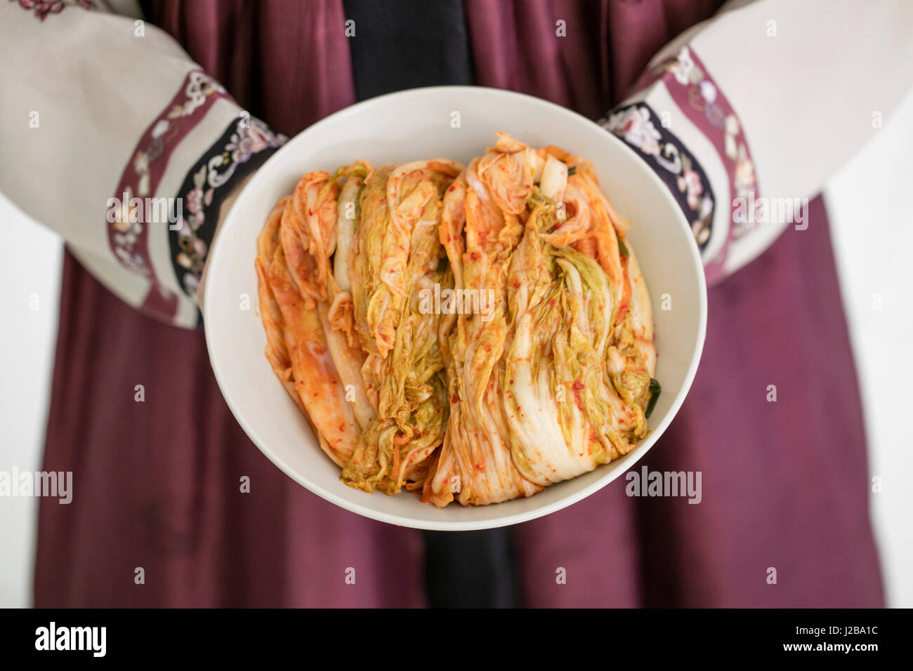 Traditional Korean food, gimchi Stock Photo - Alamy