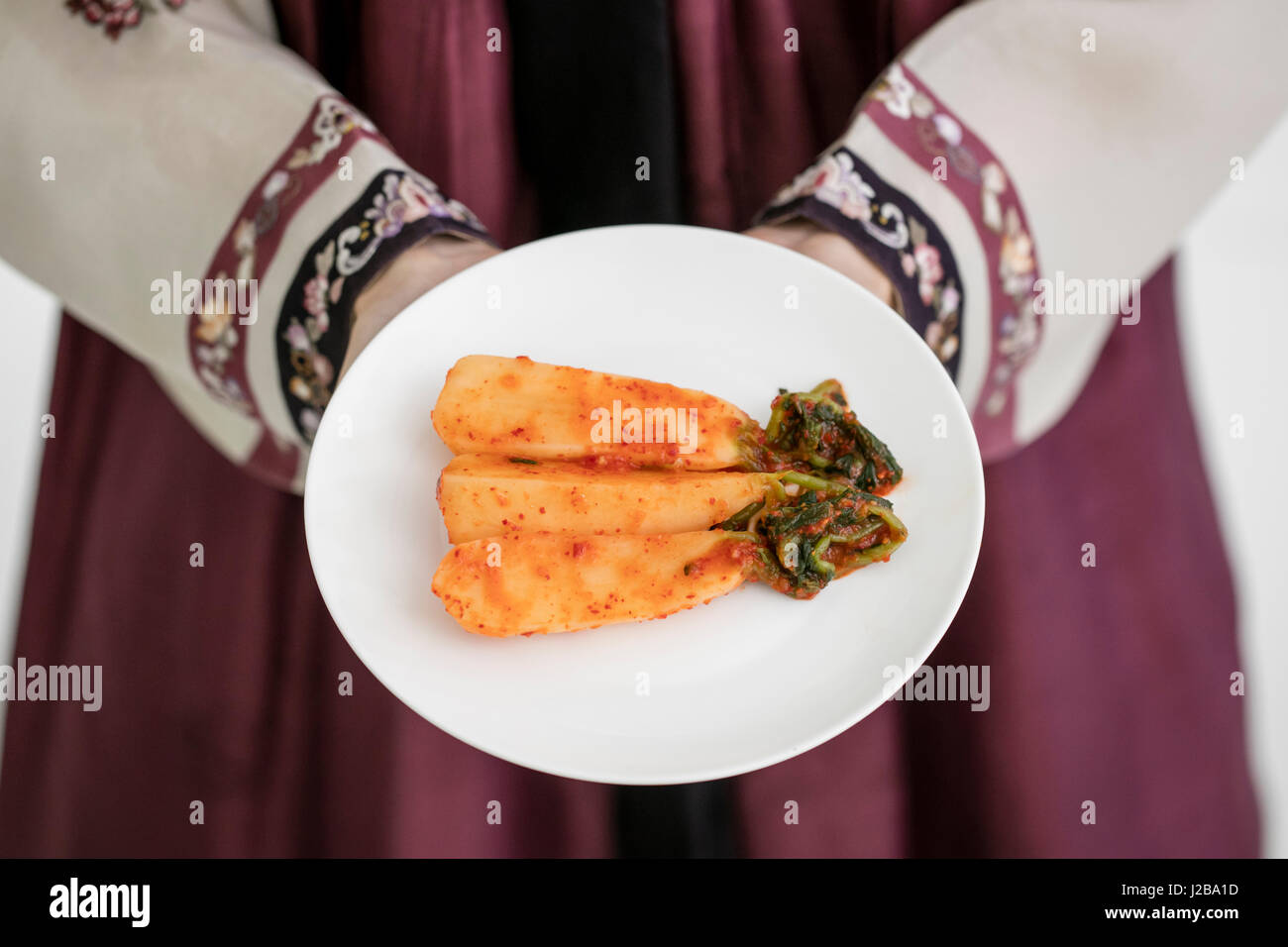 Traditional Korean food, gimchi Stock Photo - Alamy