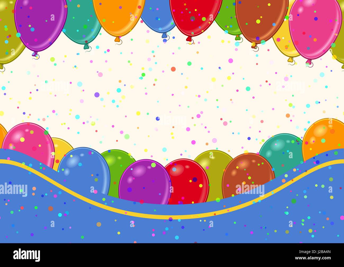 Seamless Background with Balloons Stock Vector Image & Art - Alamy