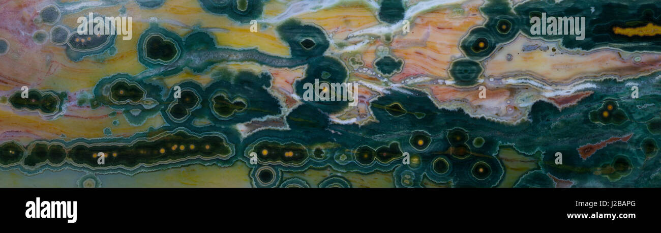 Ocean Jasper from Madagascar (Large format sizes available Stock Photo ...