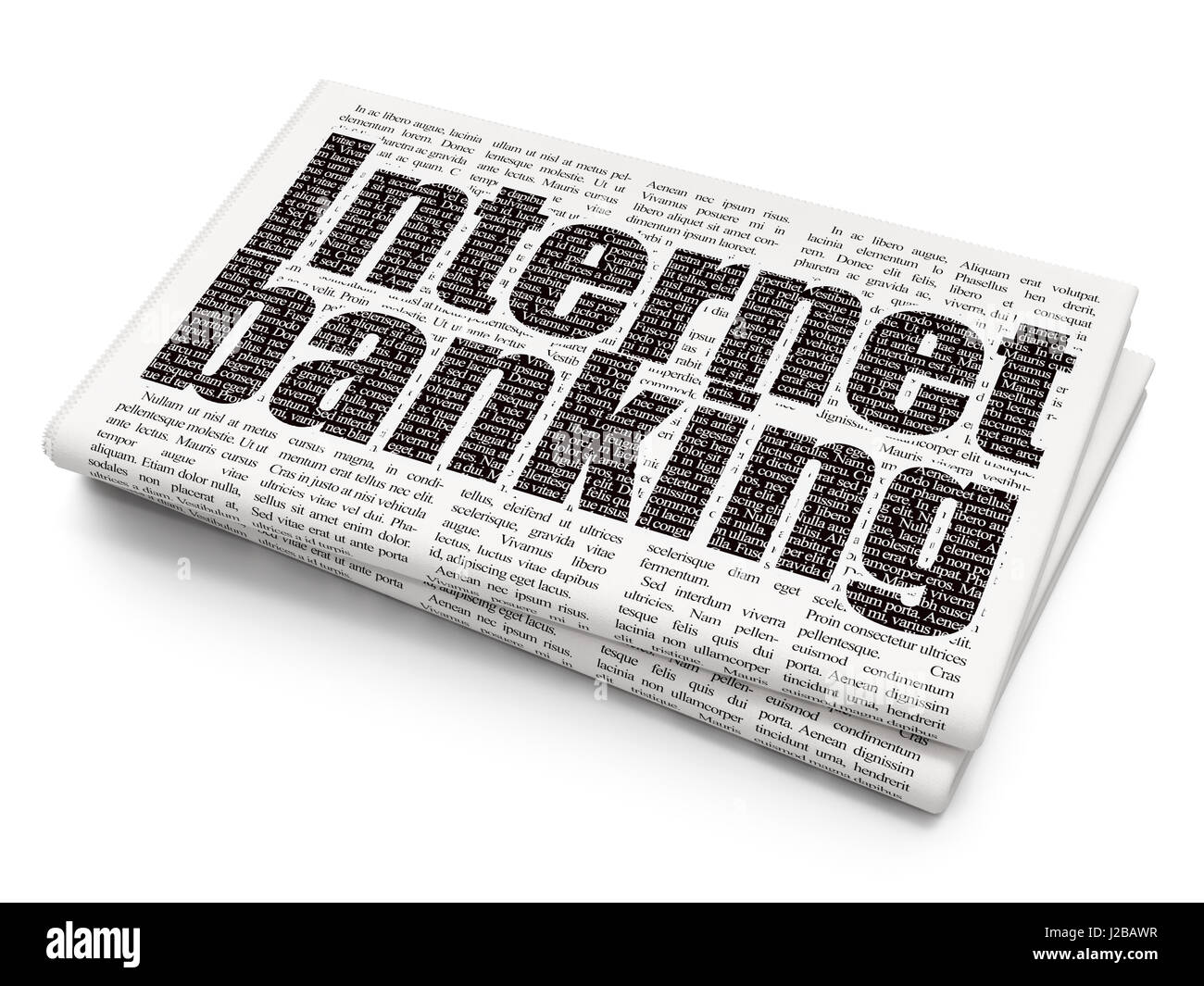 Money concept: Internet Banking on Newspaper background Stock Photo - Alamy