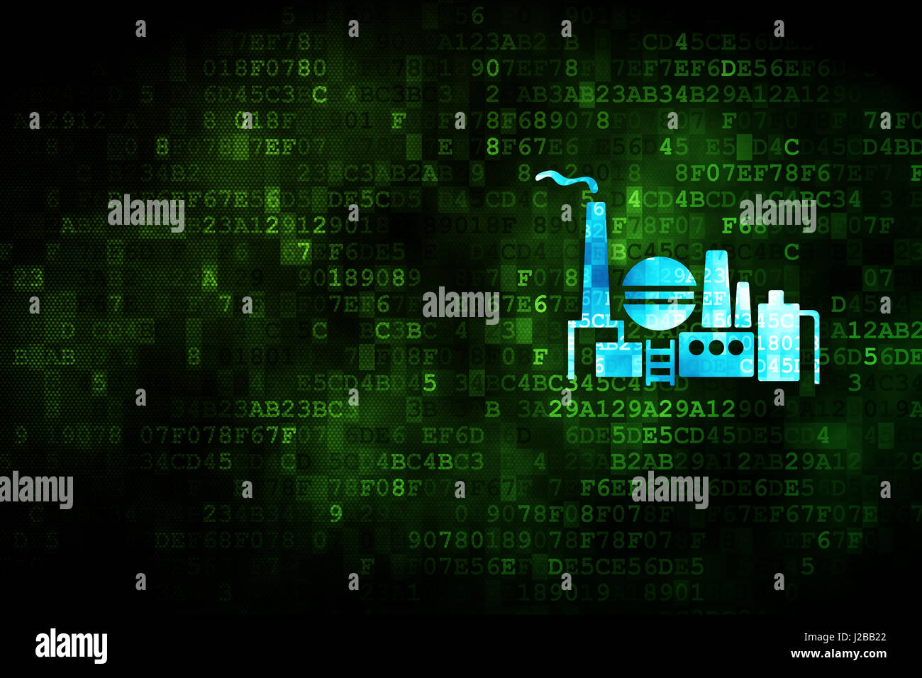 Business concept: Oil And Gas Indusry on digital background Stock Photo ...