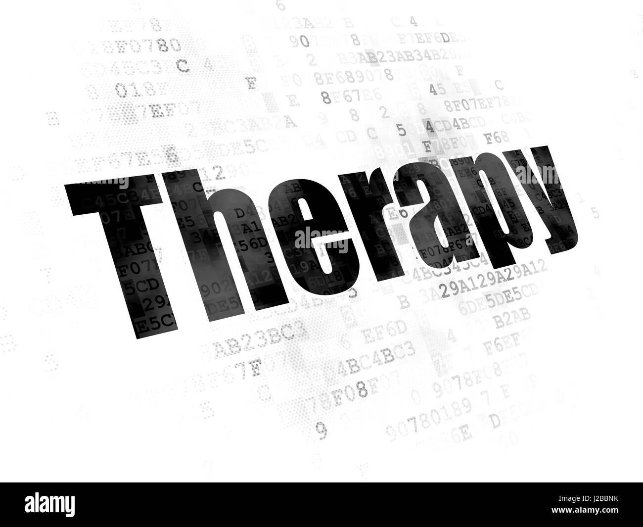Health concept: Therapy on Digital background Stock Photo - Alamy