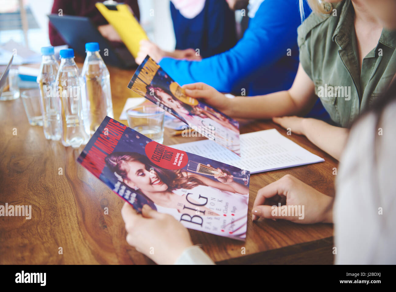 Companionate business team creating perfect collaboration Stock Photo ...