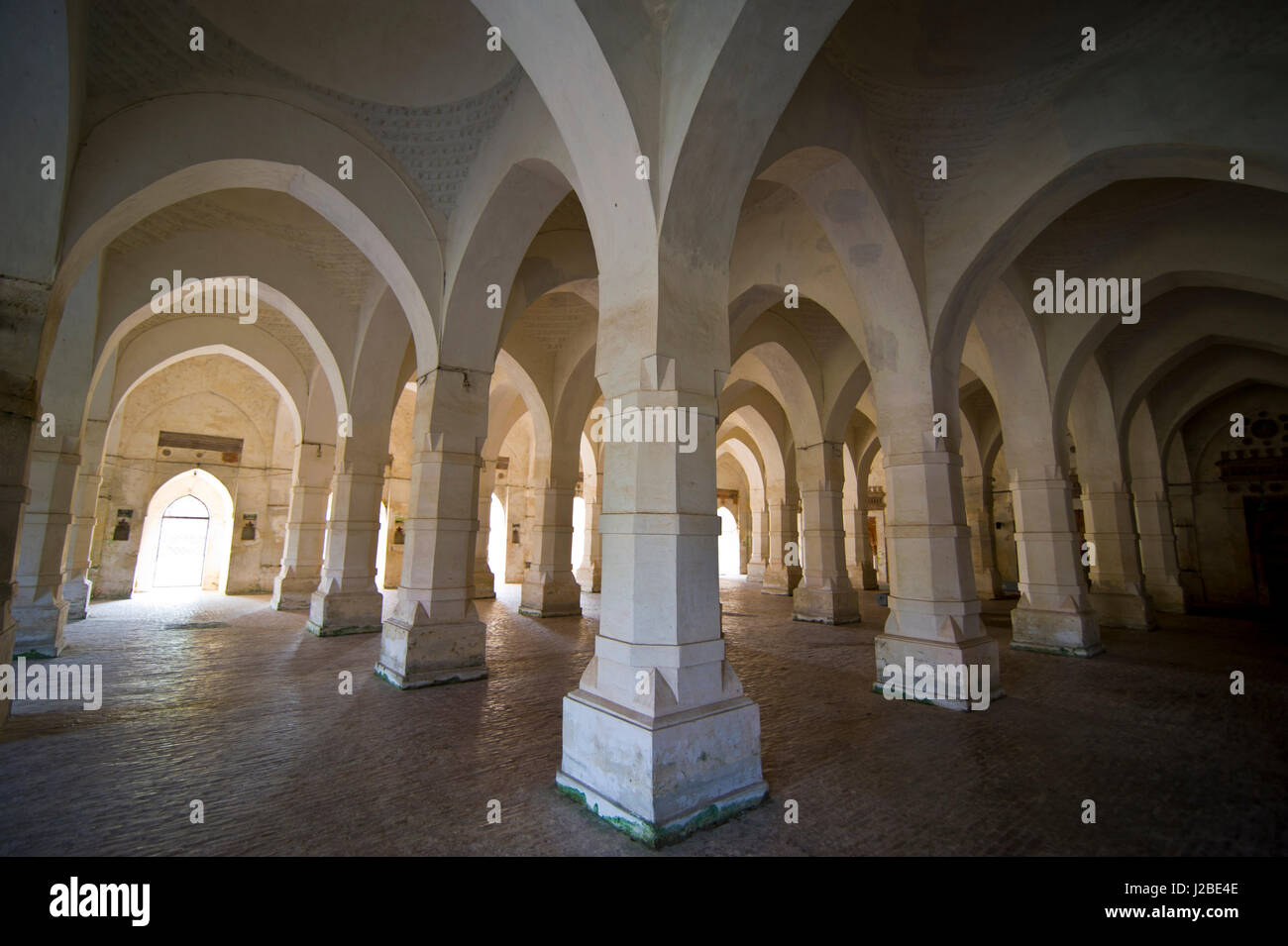 Inside a mosque of the Unesco World Heritage Site Bhagerat, Bangladesh ...