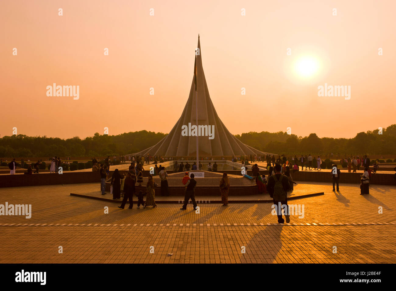 Jatiyo Smriti Soudho (National Monument for Martyrs of Bangladesh) at ...